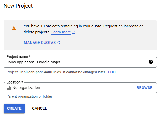 Zo stel je Google Maps API's in via Google Console